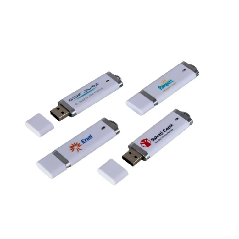 Stickuri USB clasice personalizate - Agrafa Print