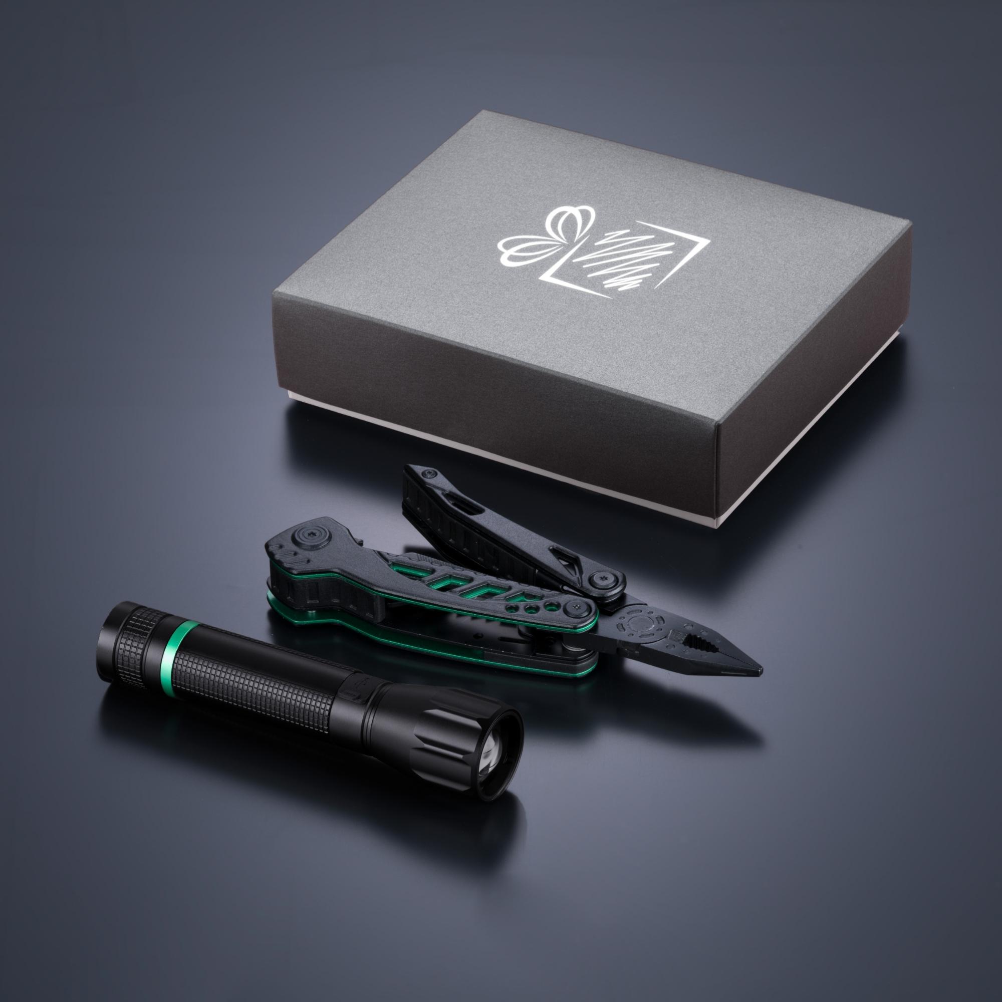 SET OPTIMA I-B: MULTITOOL SI LANTERNA MEDIE Rosu - Promotionale ...